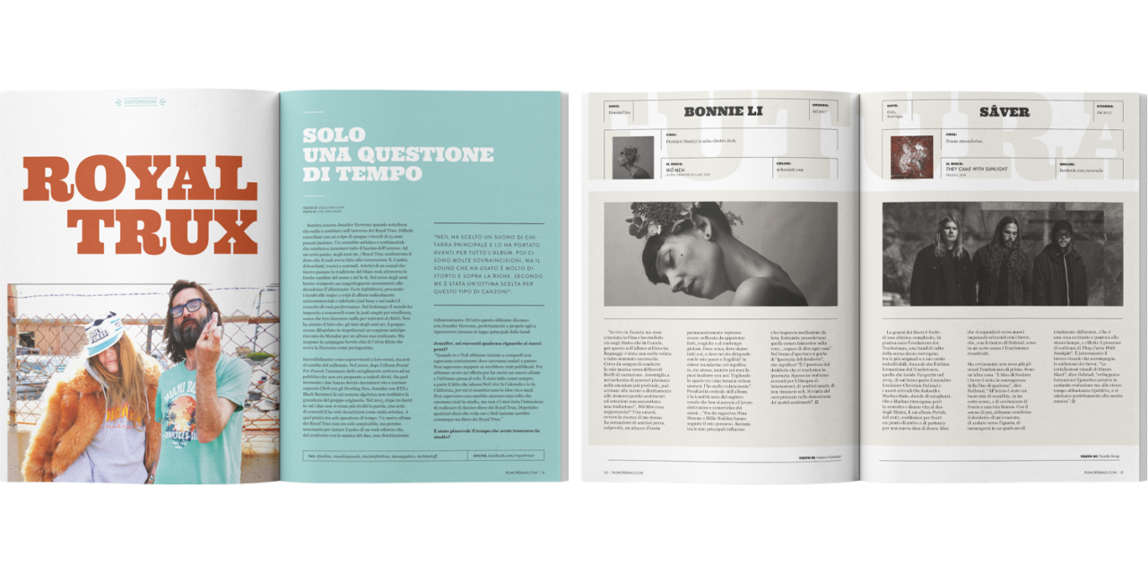 RUMORE MAGAZINE 2019 COLLECTION – Sericraft.com | Studio grafico